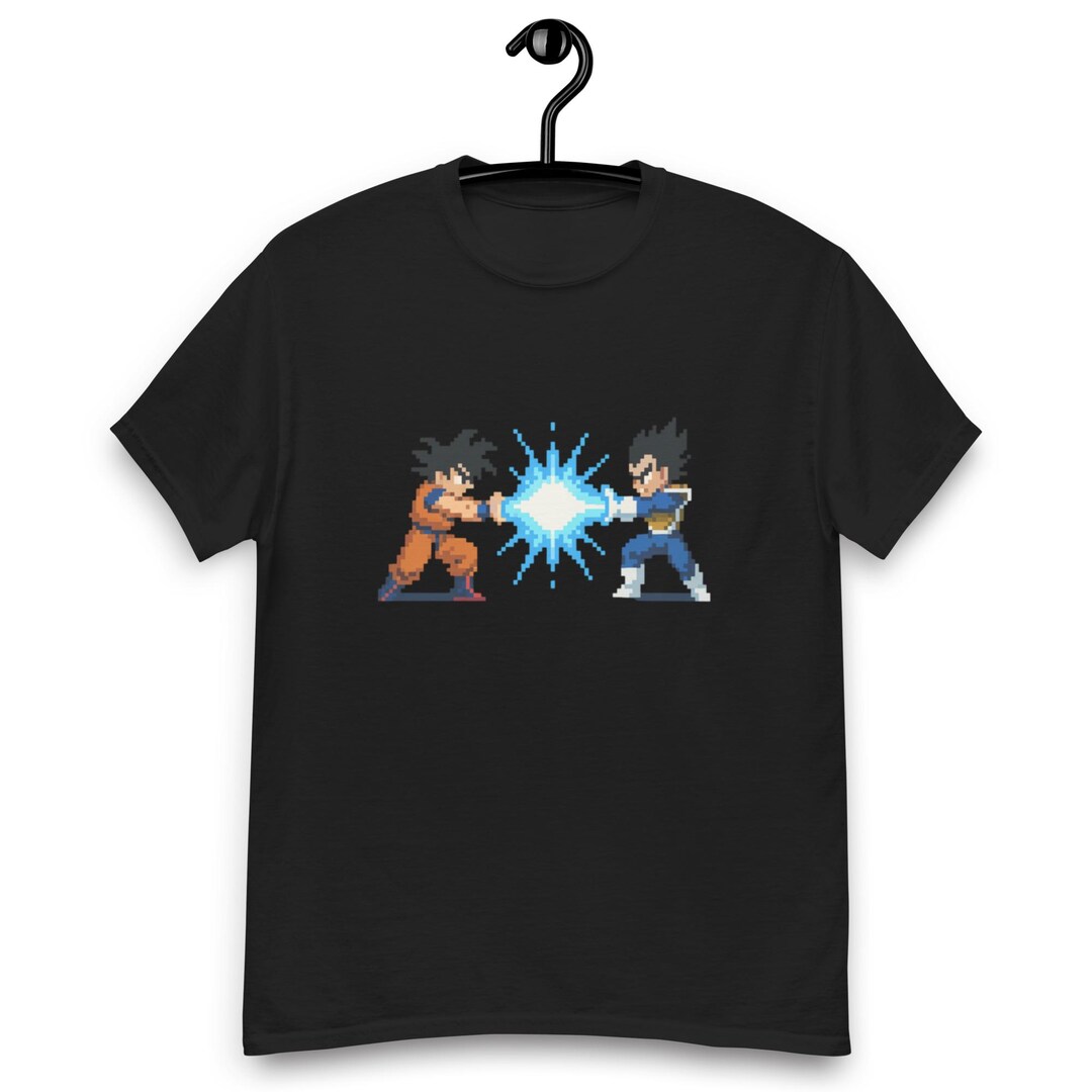Goku Vegeta 8-bit Tee - Etsy
