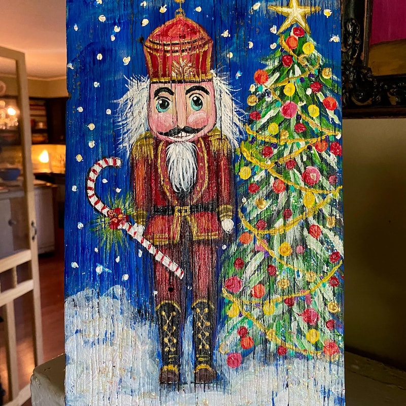 Nutcracker Painting - Etsy