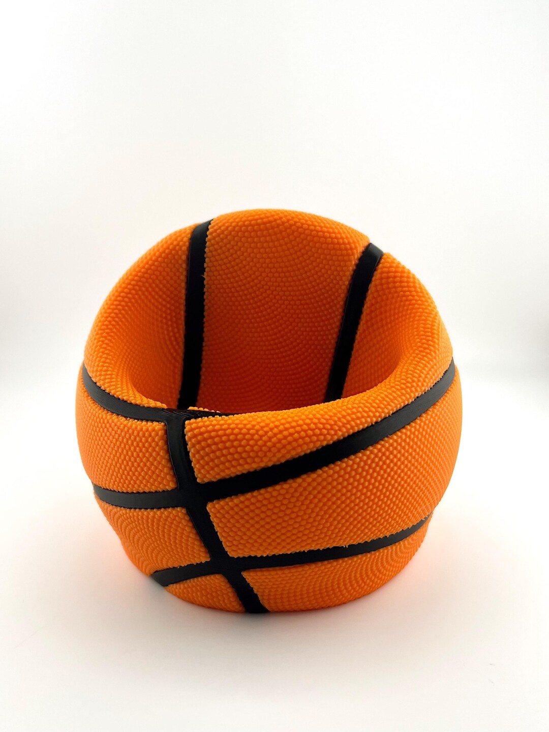 Basketball Slam Dunk Phone Holder and Charging Stand With Black Seams ...