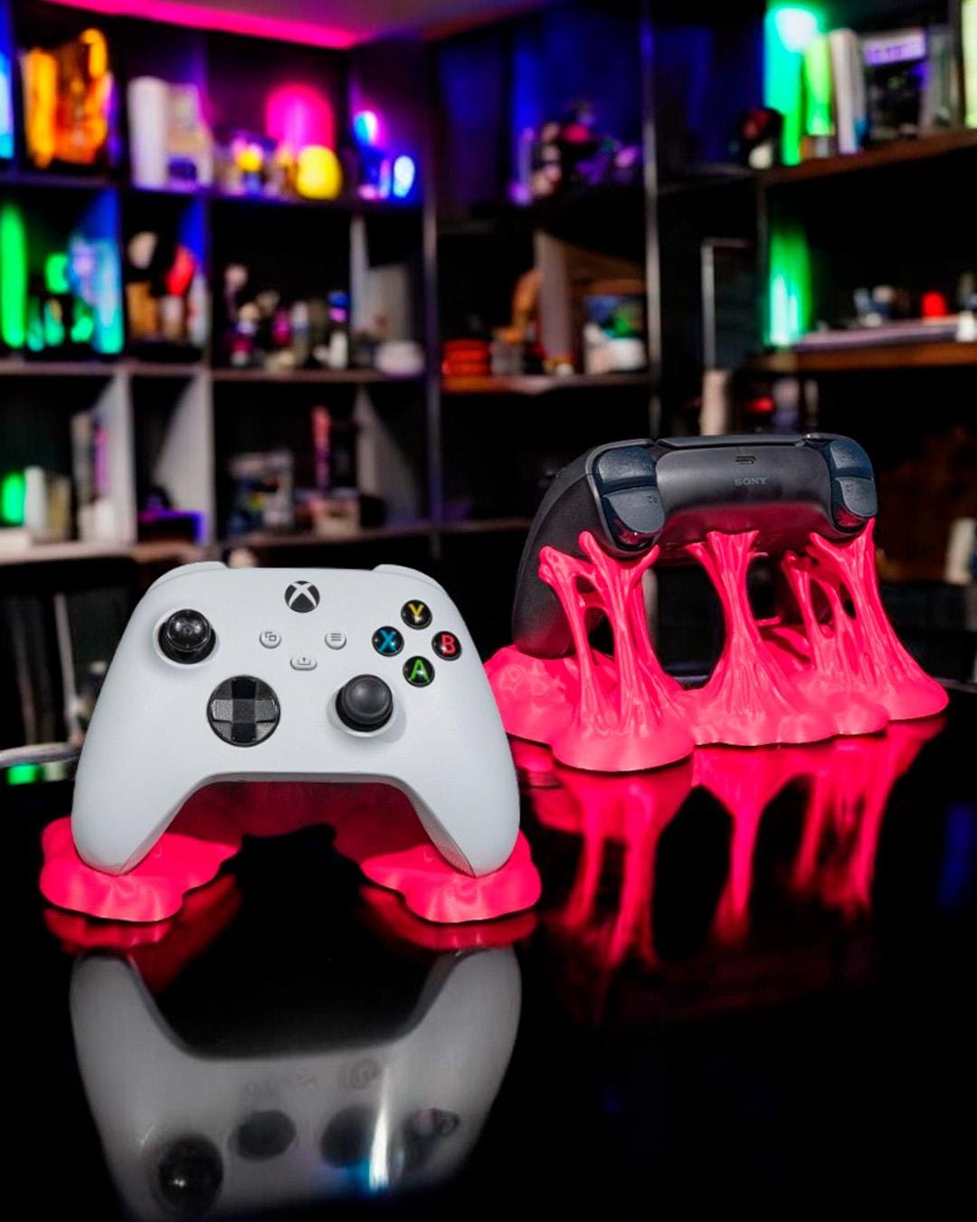 Custom Slime Controller Stand, Fun 3d-printed Holder for Xbox ...