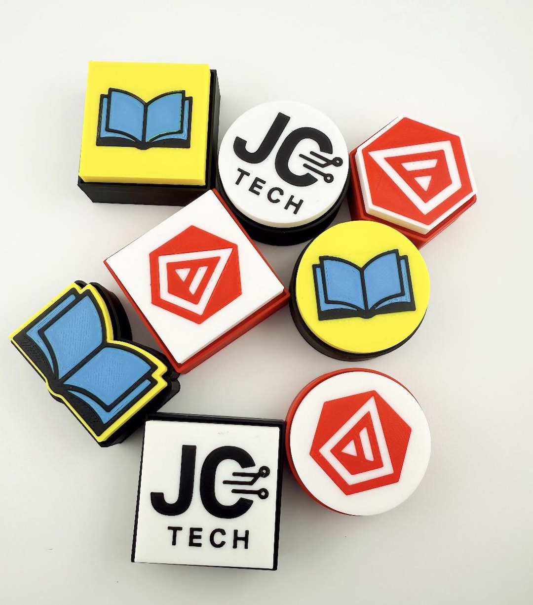 Custom 3D Printed Logo Fidget Clicker – Personalized Stress Relief Toy ...