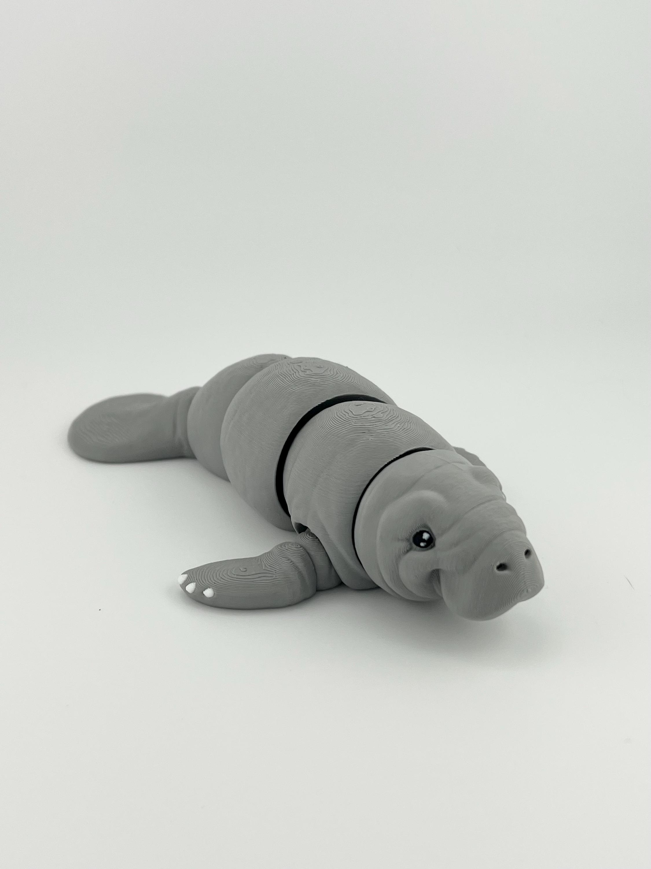 Articulated Manatee 3D Printed - Etsy