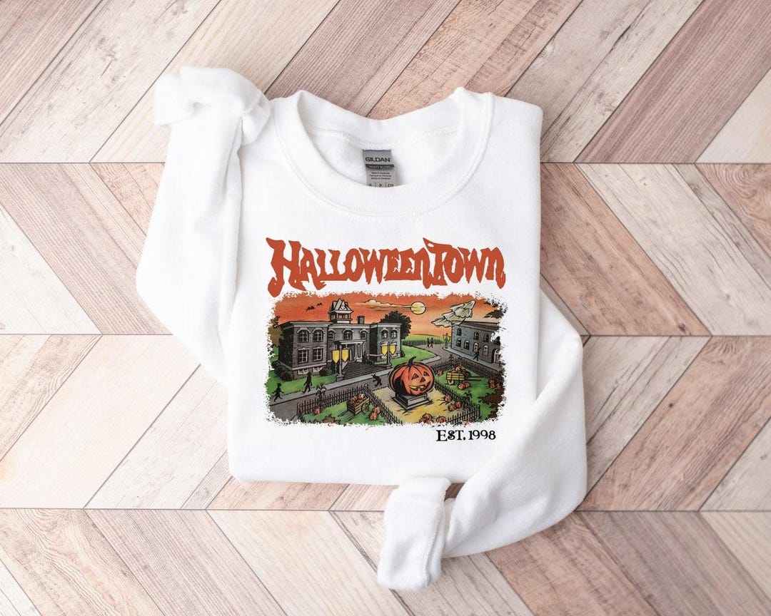 Halloweentown Est 1998 Png, Retro Halloweentown Png, Pumpkin ...