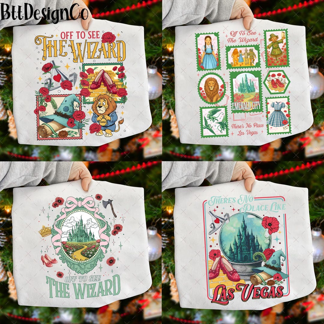 The Wonderful Wizard of Oz Bundle Png, There's No Place Like Lass ...