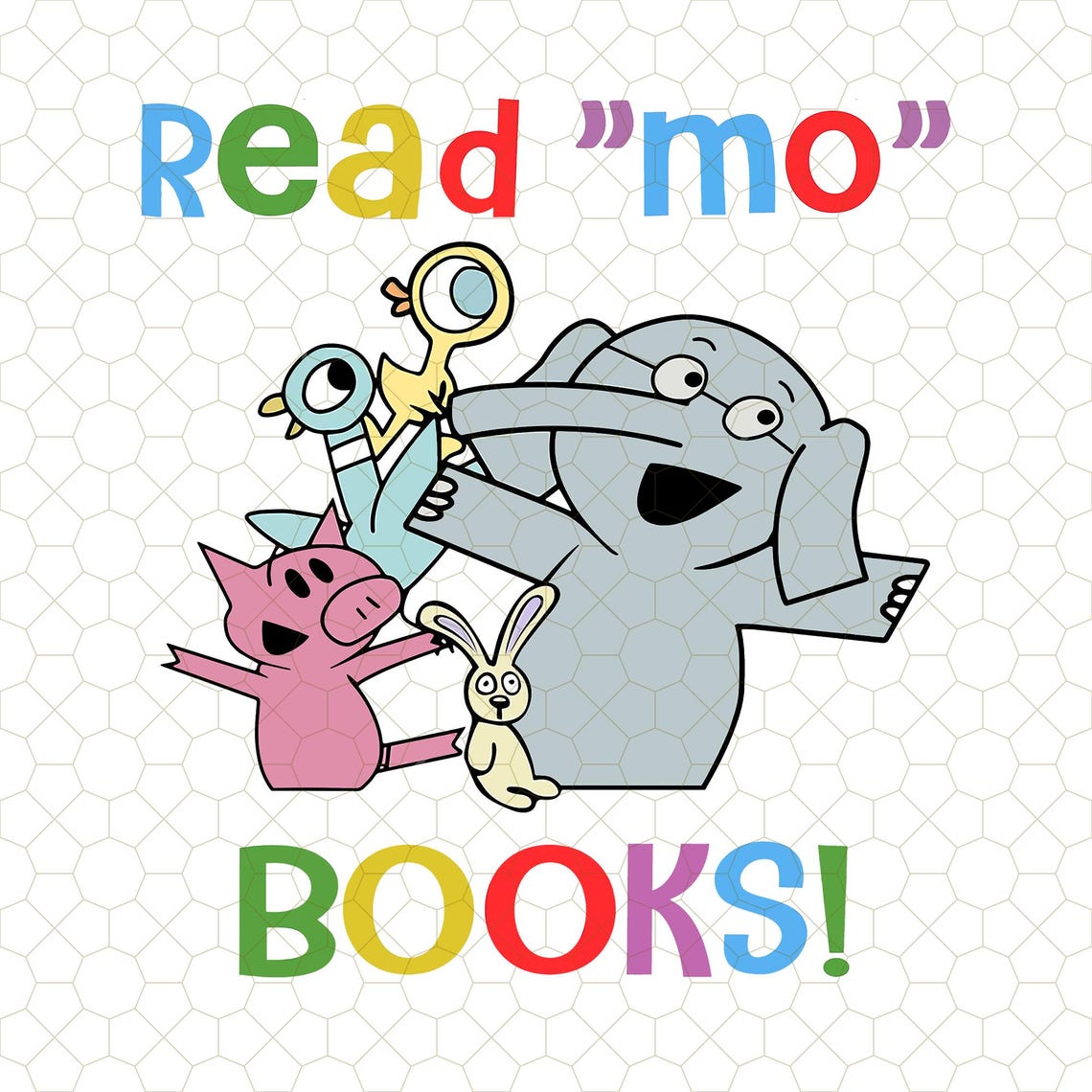 Elephant and Piggie Png, Back to School Png, First Day of School Png ...
