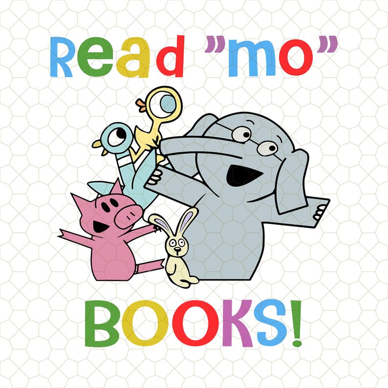 Elephant and Piggie Png, Back to School Png, First Day of School Png ...