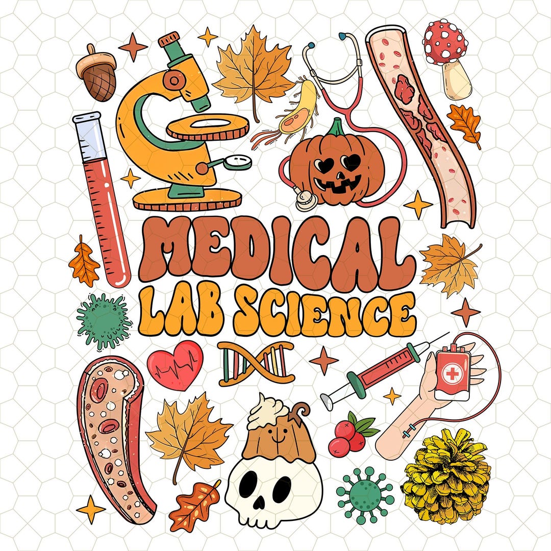 Medical Lab Science Halloween Png, Lab Tech Png, Medical Lab Science ...