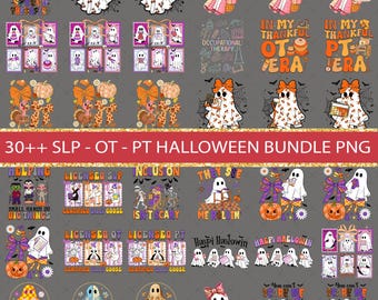 6+ Halloween OT SLP Pt Png Bundle, Occupational Therapy Fall Png, PT ...