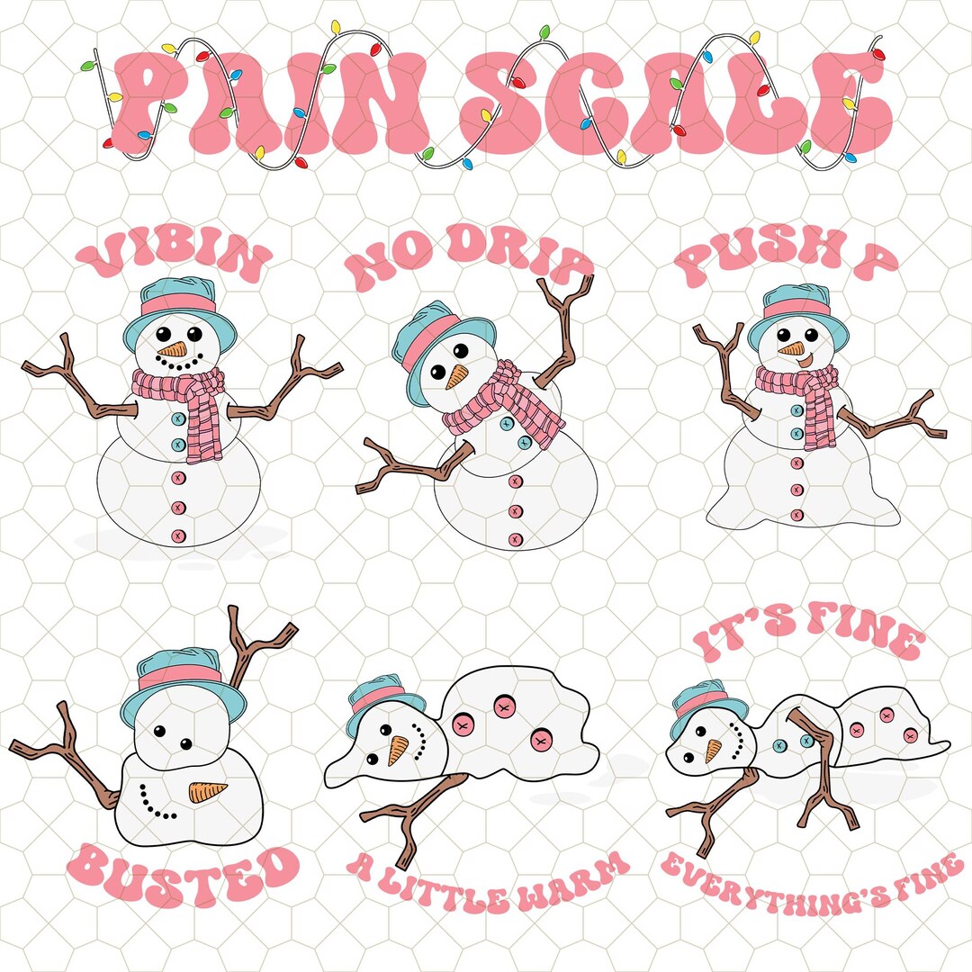 Funny Christmas Nurse Png, Pain Scale Gingerbread Png, Christmas Png ...