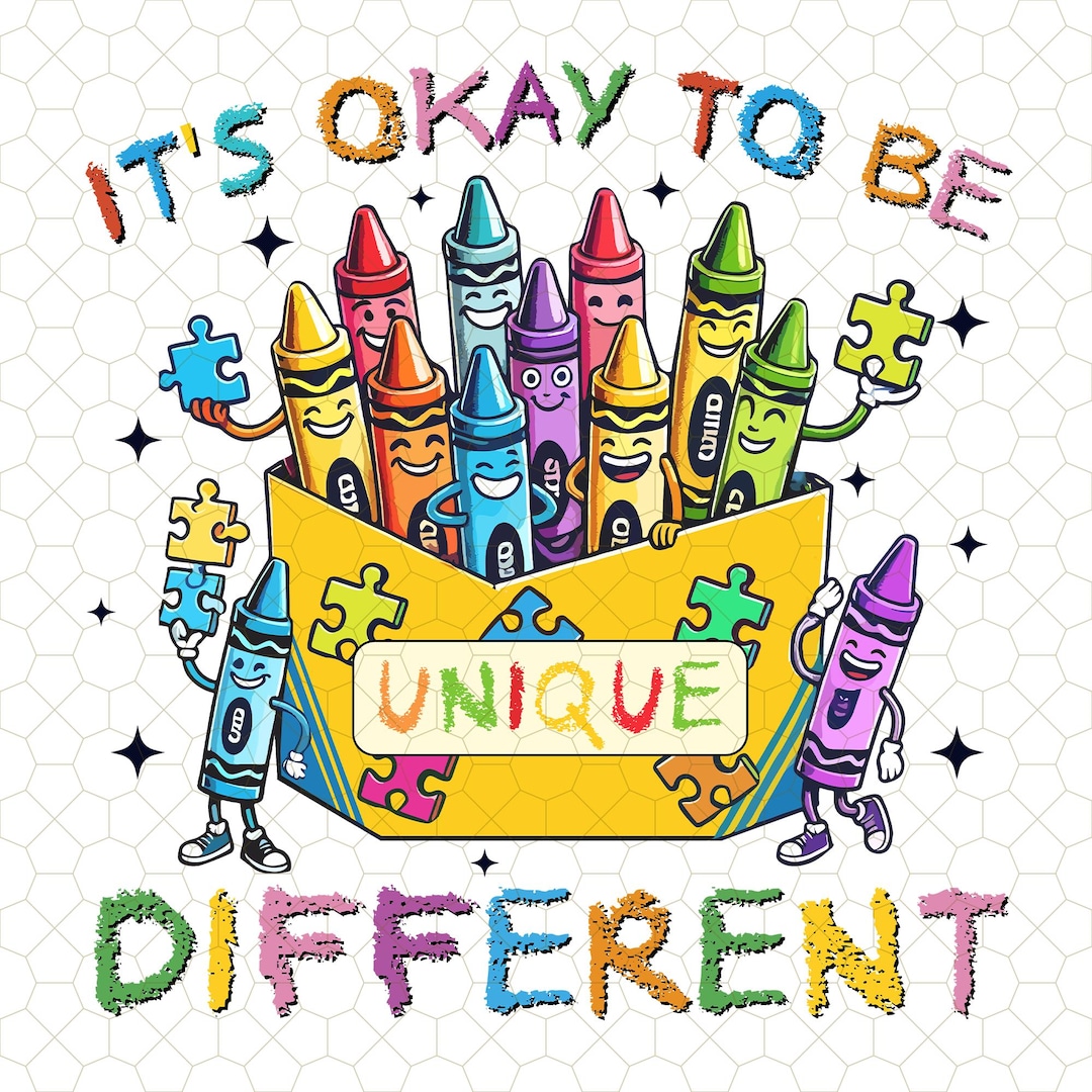 It's Okay to Be Different Autism Awareness Png, Autism Teacher, Autism ...