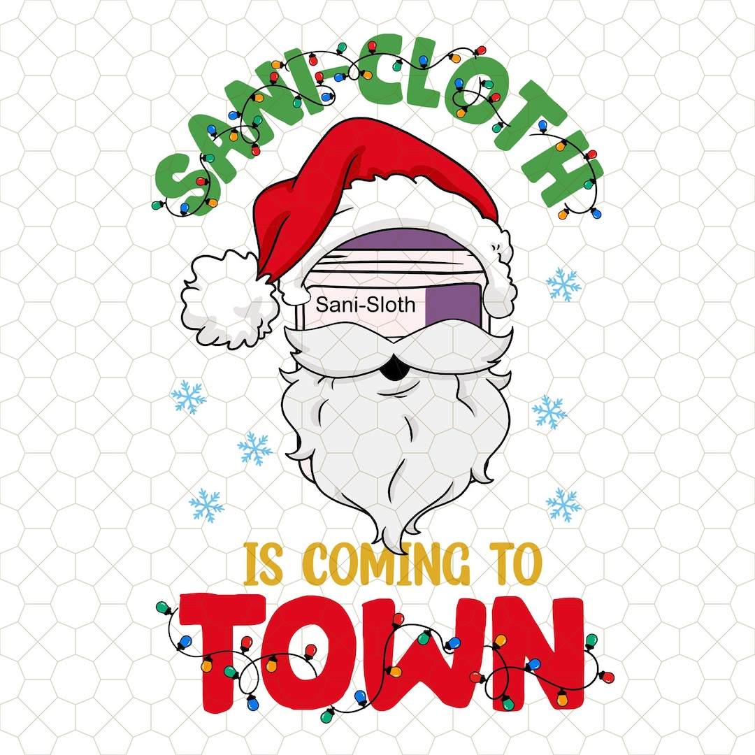 Sani-cloth is Coming to Town Png,nurse Santa Christmas Png, Nursing ...