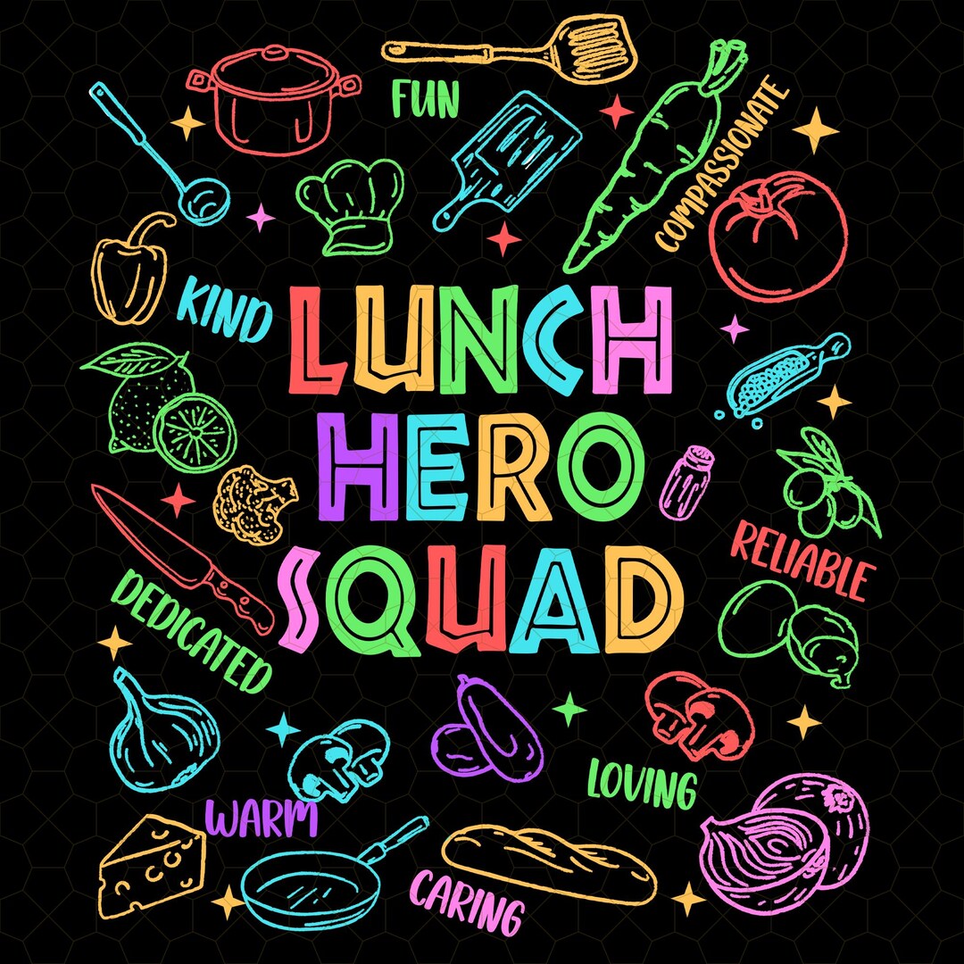 School Lunch Hero Squad Png, Lunch Hero Squad Png, School Lunch Hero ...