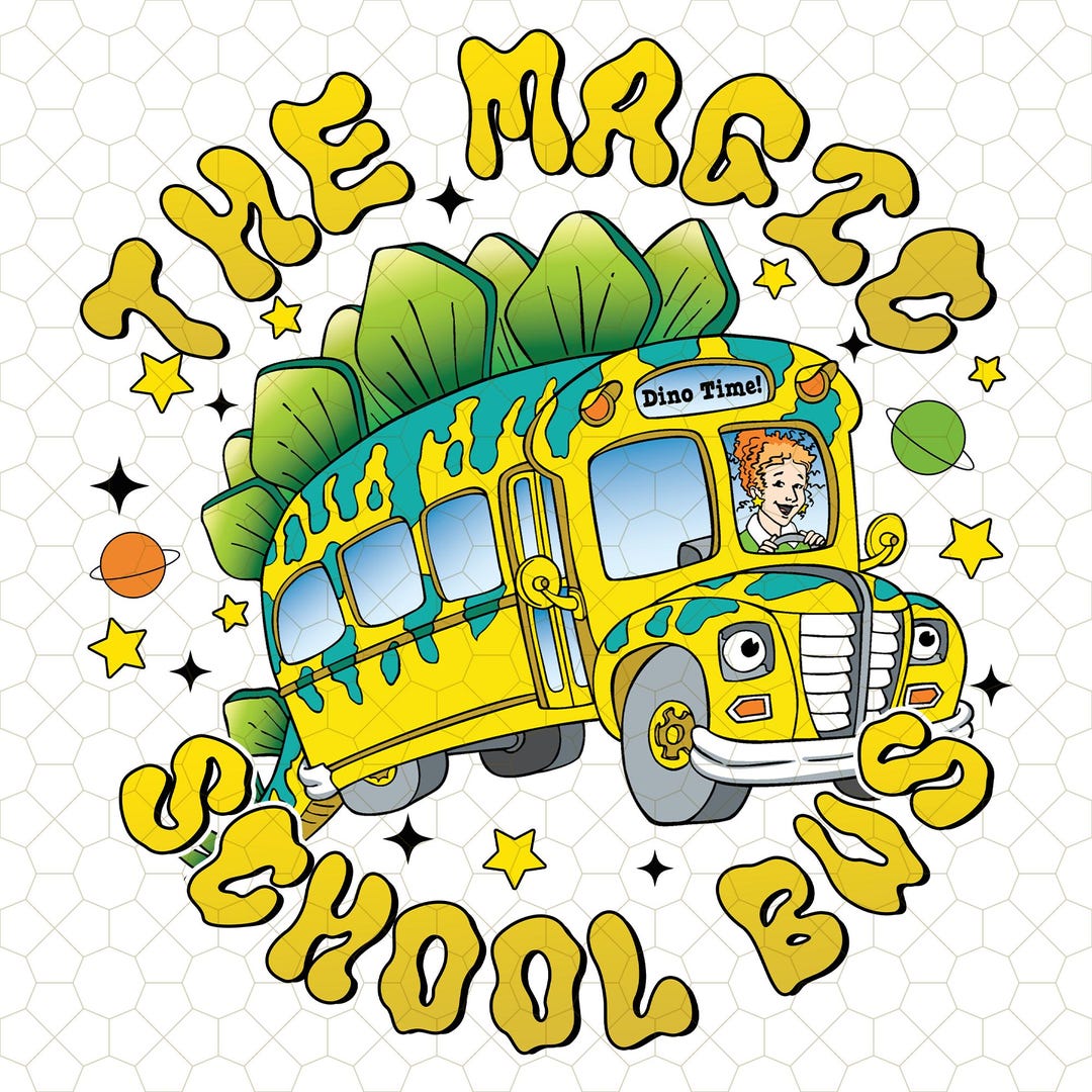 The Magic School Bus Bundle, Ms Frizzl.e Back to School Png, Take ...