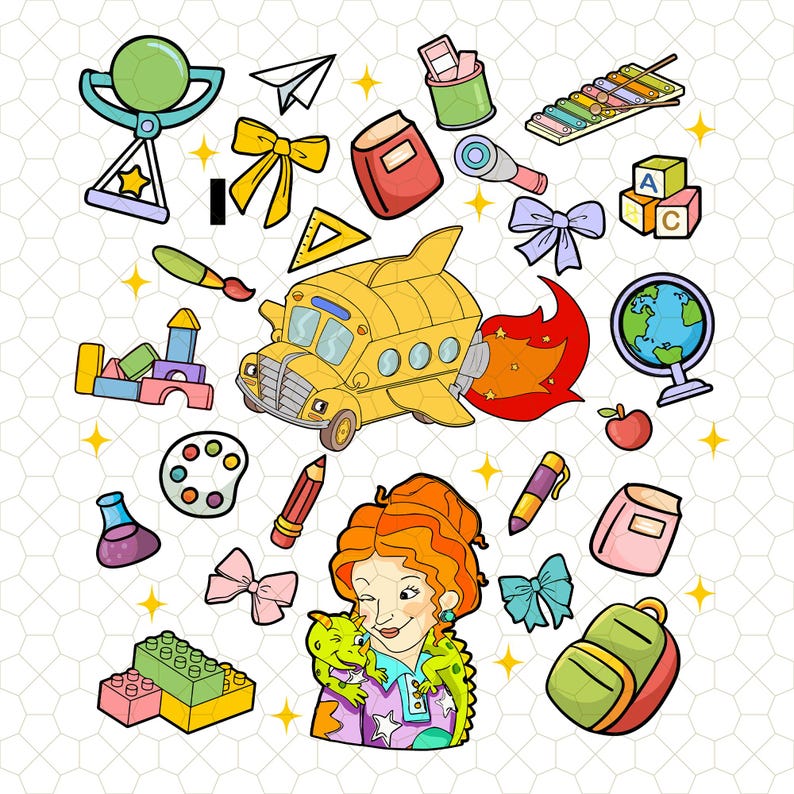 The Magic School Bus Png, Take Chances Make Mistakes Get Messy Png ...