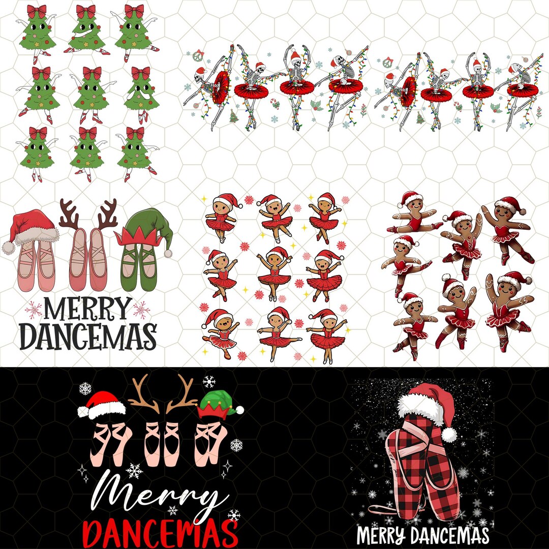 Bundle Ballet Christmas Tree Png, Funny Christmas Tree Dance Png ...