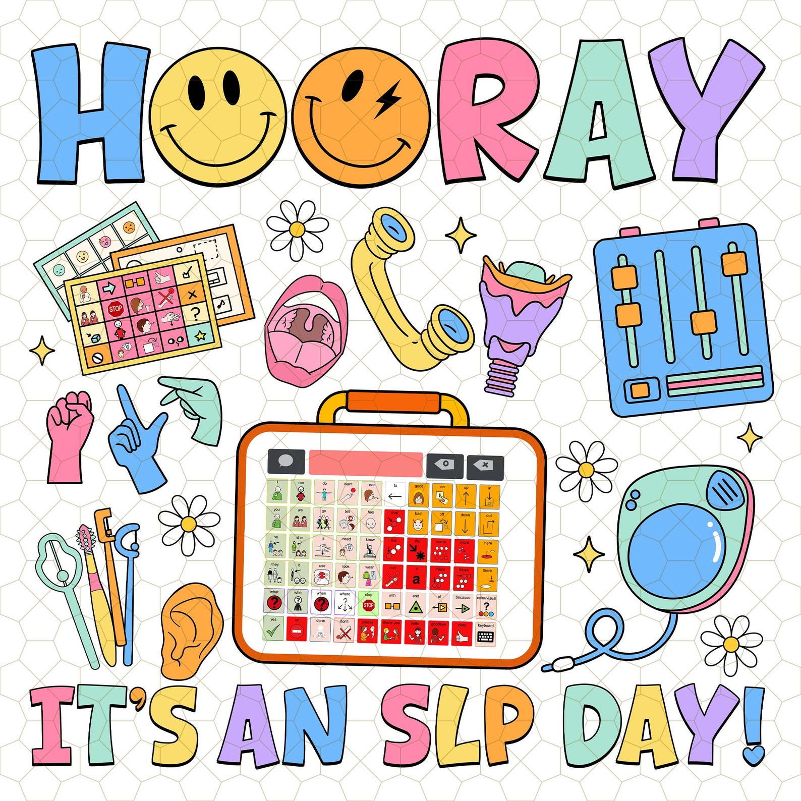 Hooray It's an SLP Day Speech Therapy Png, SLP Png, SLPA, Gift for ...