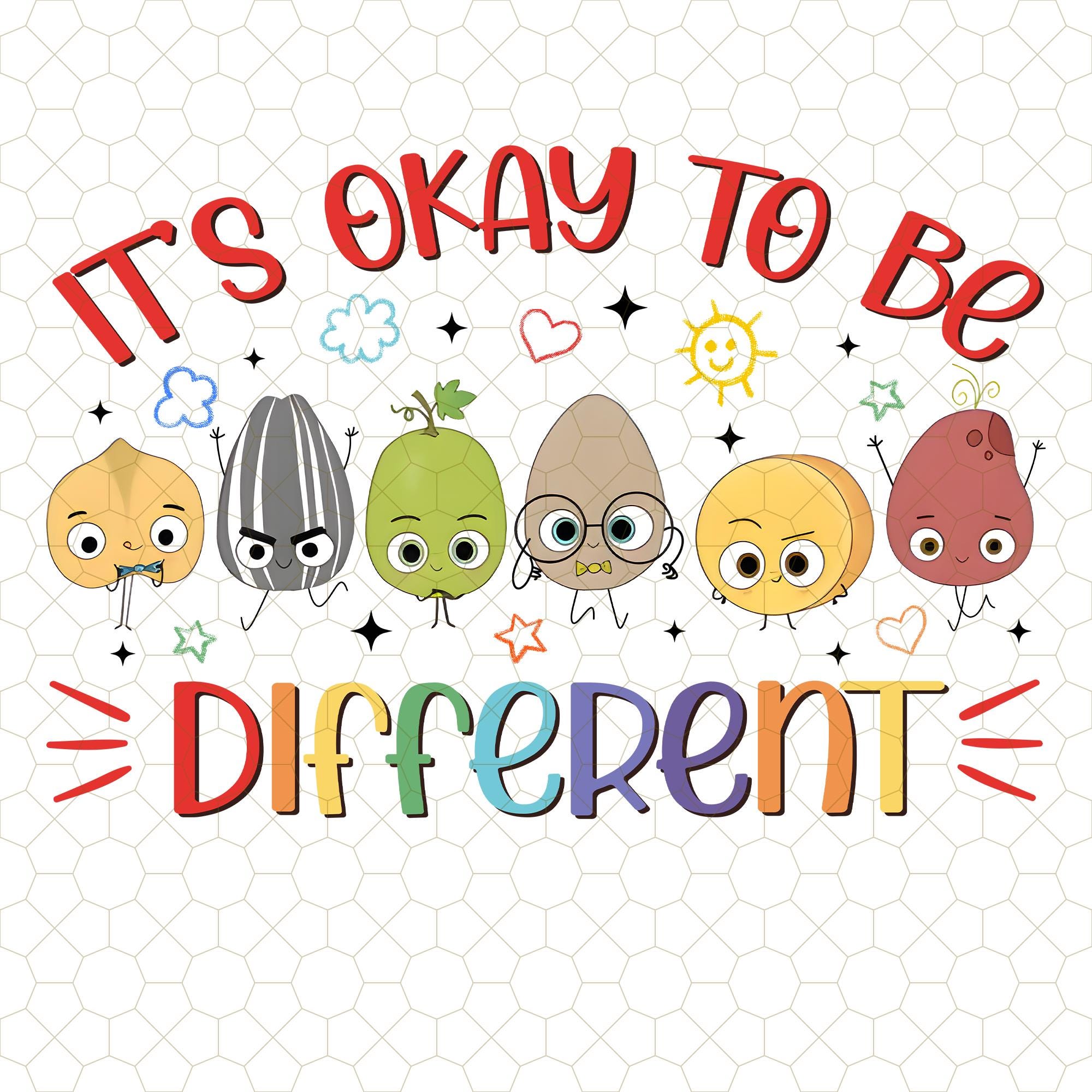 It's Ok to Be Different Png, Autism Awareness Png, Different Png ...