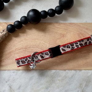 Leopard Cat Collar Breakaway Cat Collar Kitten Collar | Etsy