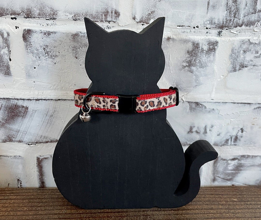 Leopard Cat Collar | Breakaway Cat Collar - Etsy