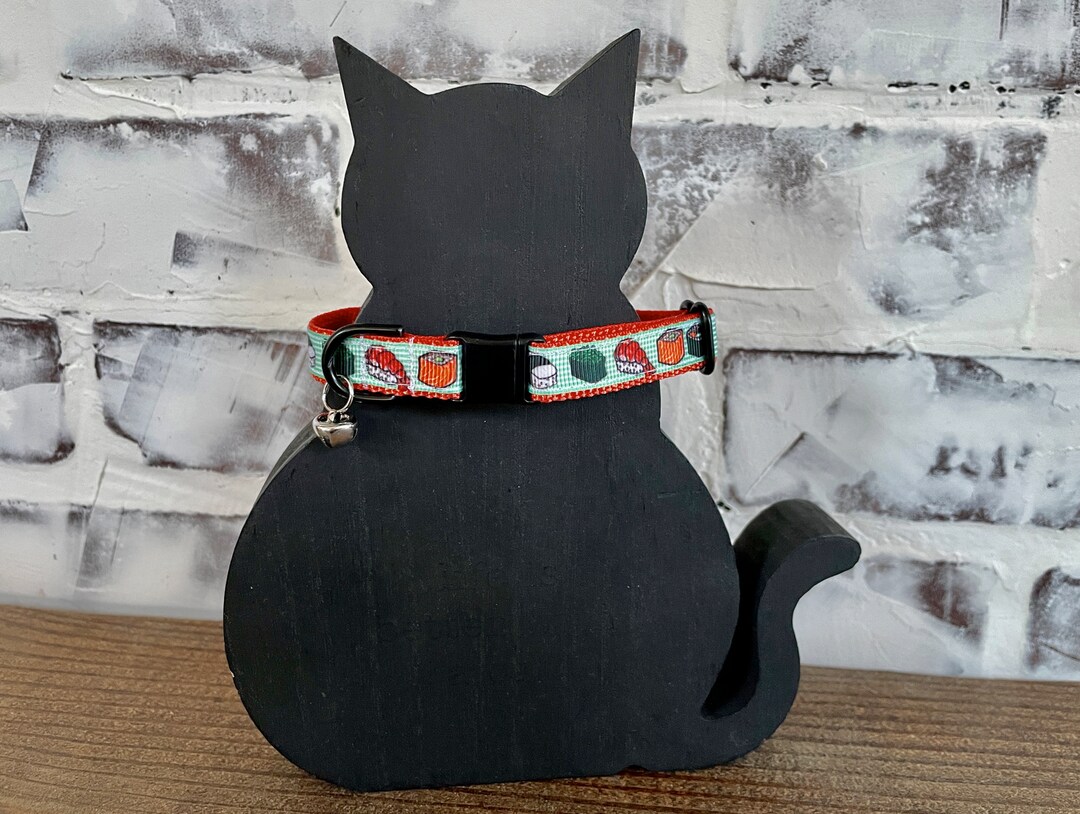 Sushi Cat Collar | Fish Cat Collar - Etsy