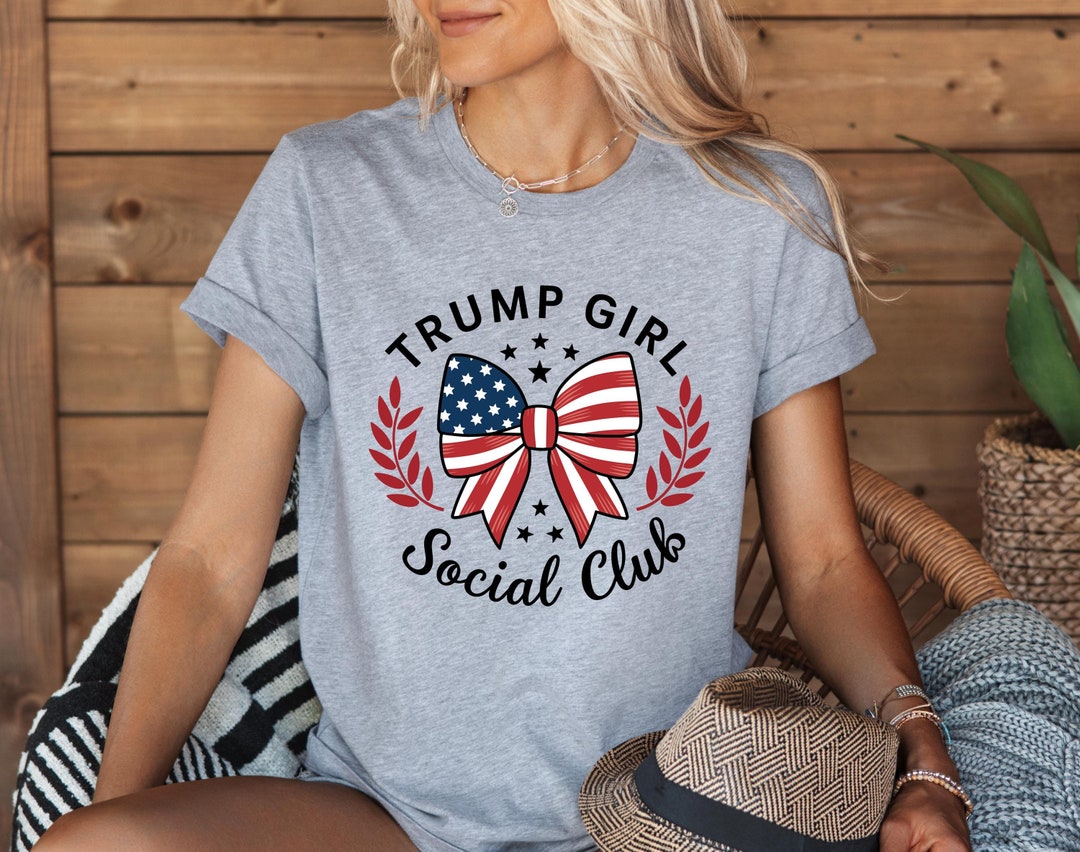 Trump Girl Shirt: USA Patriotic Women's Tee - Etsy
