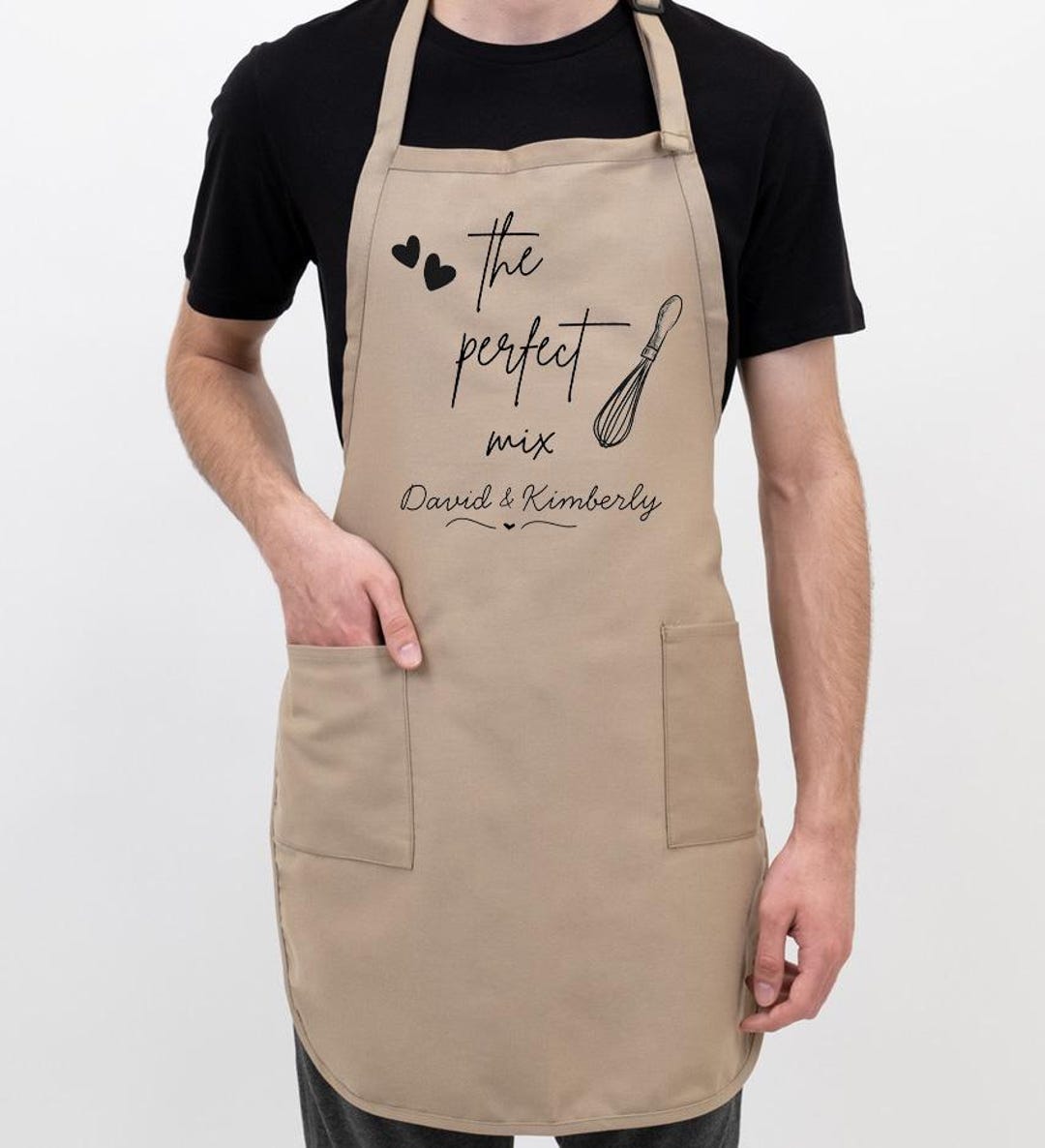 Personalized Kitchen Apron: Custom Name Chef Apron, Baking Gift - Etsy
