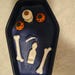 Gothic Halloween Vanilla Coffin Candle - Etsy