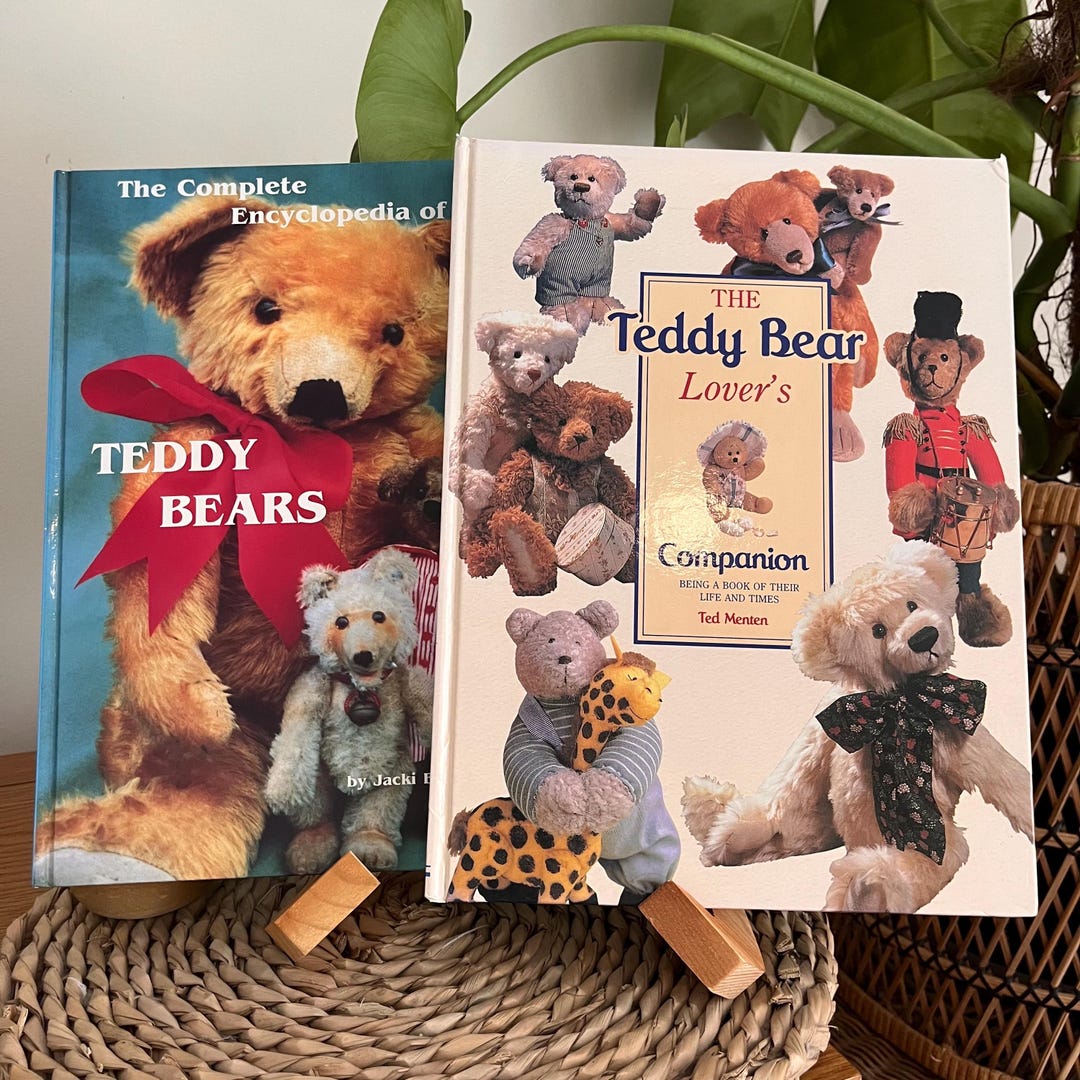 Vintage Teddy Bear Book Duo / the Complete Encyclopaedia of Teddy Bears ...