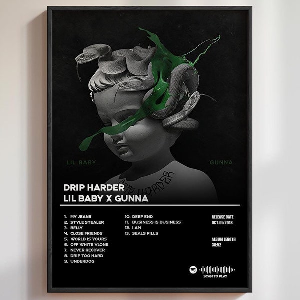 Lil Baby Album Cover Poster - Etsy