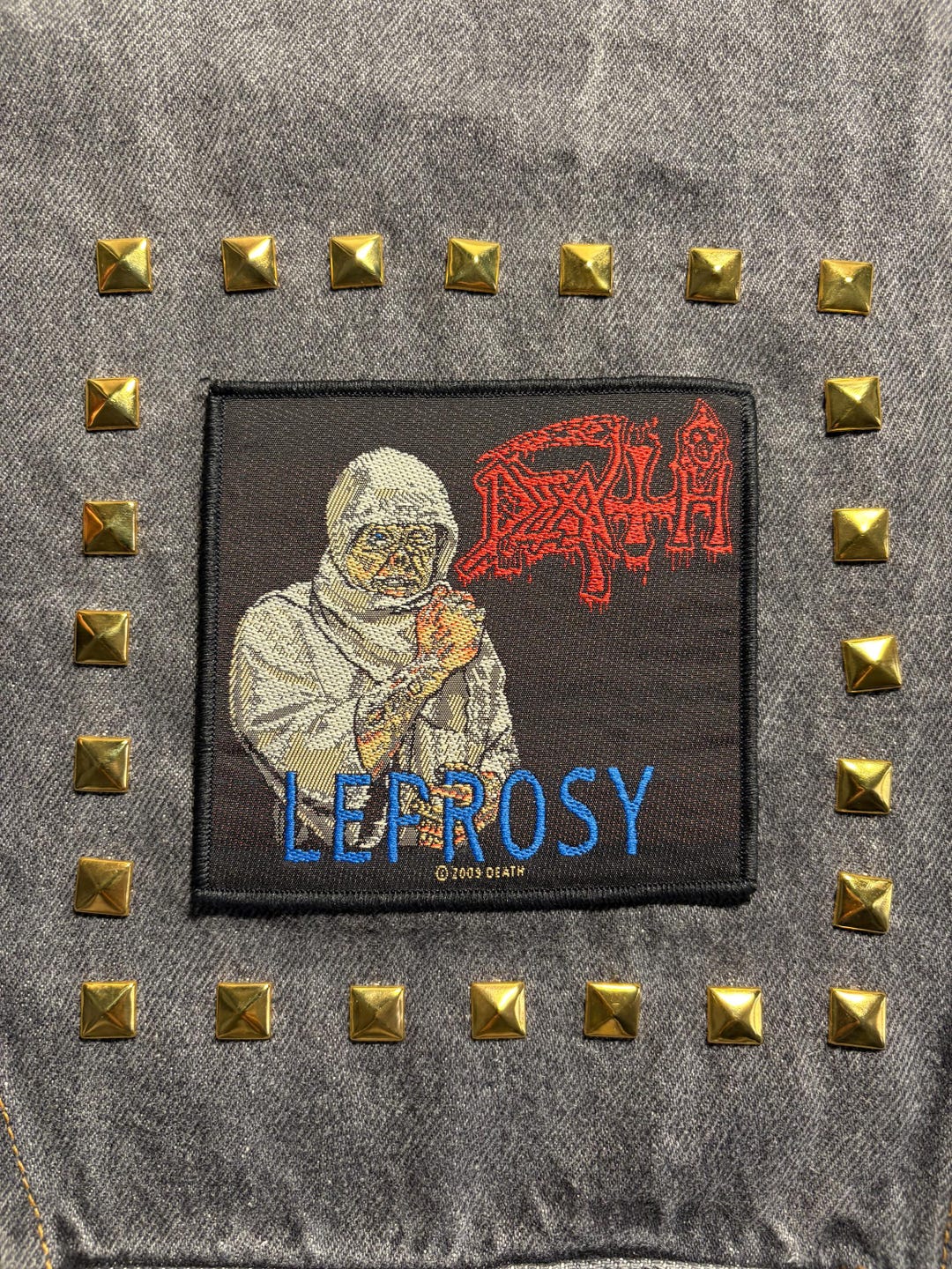 Woven Patch Death Leprosy - Etsy