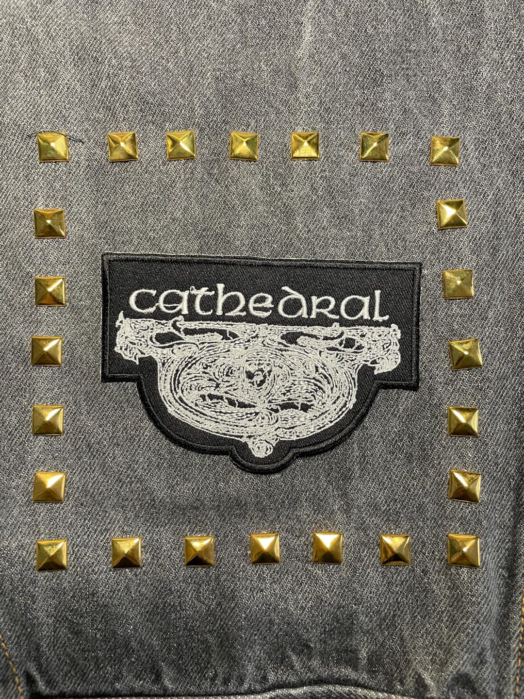 Embroidered Patch Cathedral - Etsy