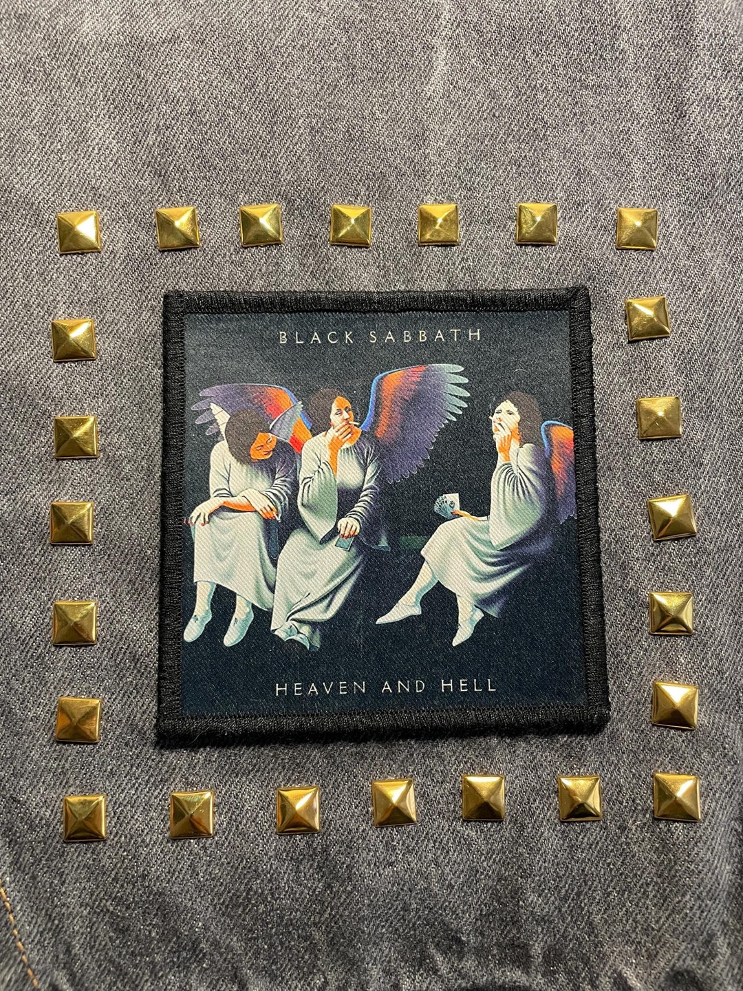 Digital Print Patch Black Sabbath Heaven and Hell - Etsy