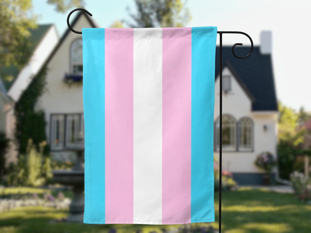 Custom Transgender Pride Garden Flag: LGBTQ+ Equality Decor - Etsy