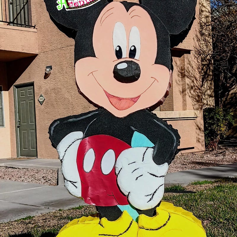 Mickey Mouse Pinata - Etsy