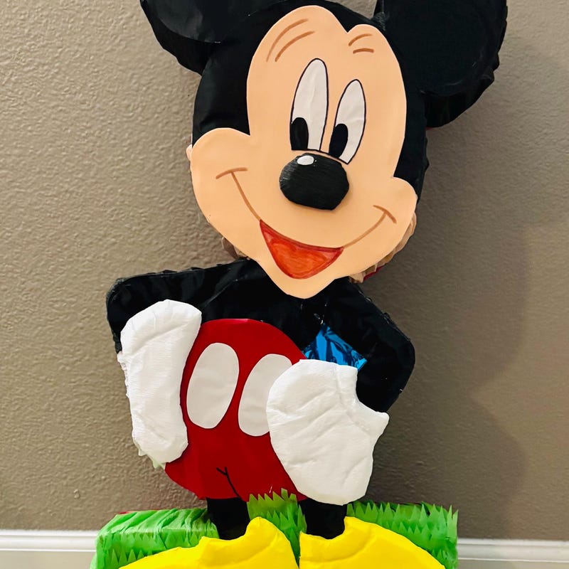 Mickey Mouse Pinata - Etsy
