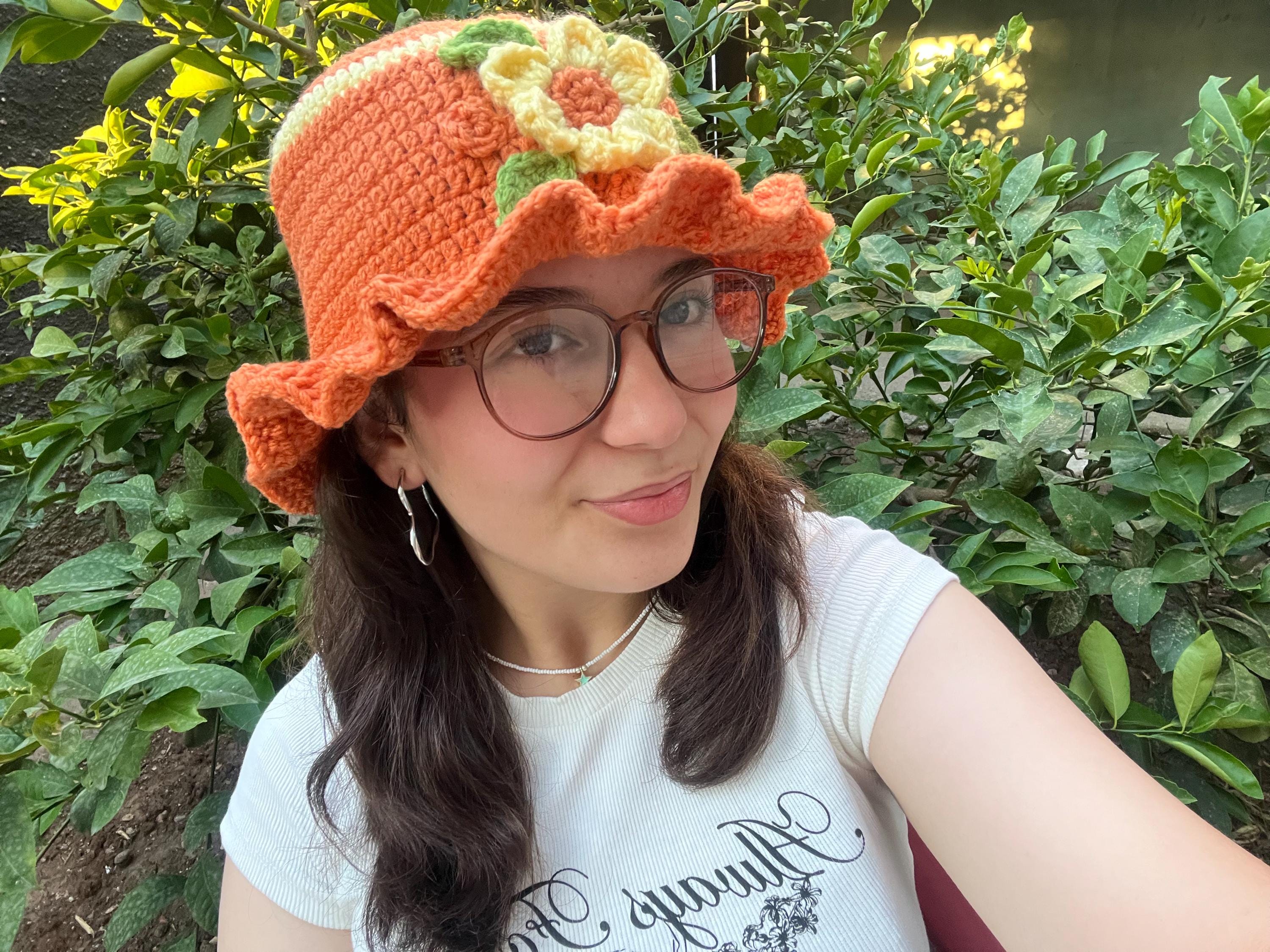 PDF PATTERN - Orange Blossom Hat Pattern for Beginners and Intermediate ...