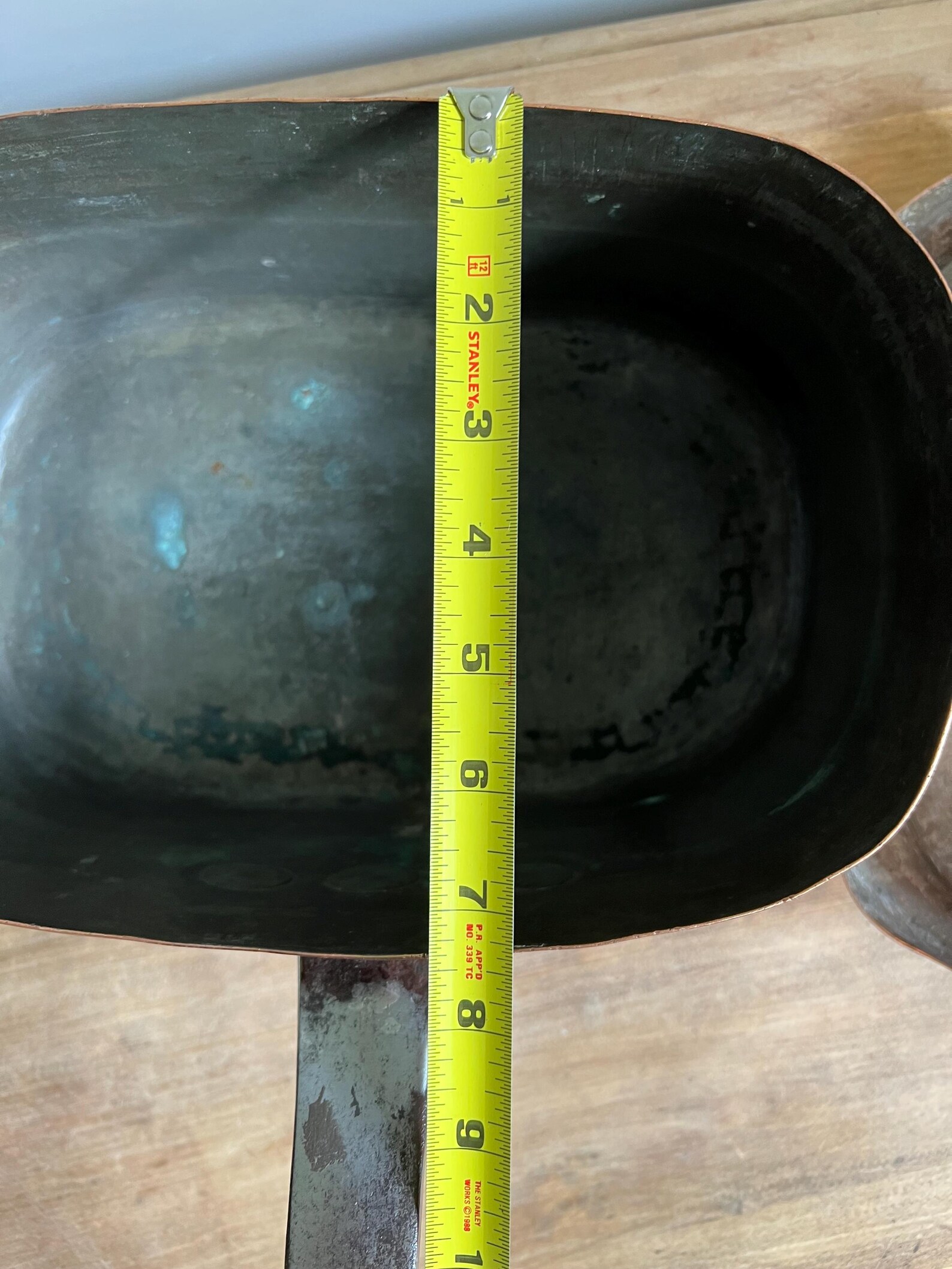 Dovetailed Antique Copper Braising Pot With Lid & Handle - Etsy