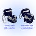 Navy Blue Star Goldfish AirPod Case, Y2K Coastal Grunge Cover, Cute ...