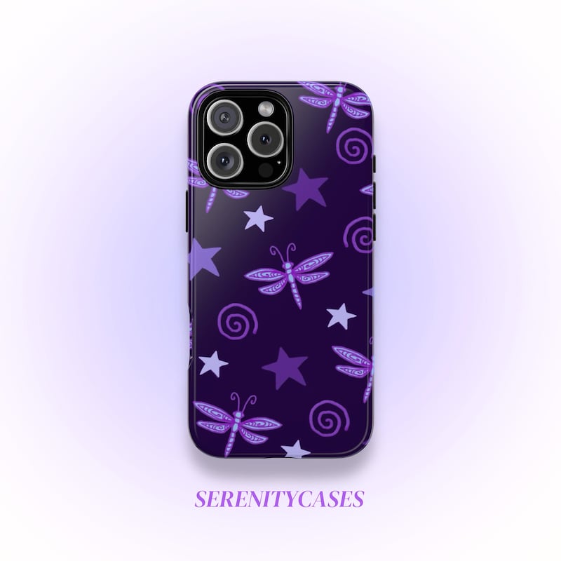 Purple Whimsy Phone Case - Etsy