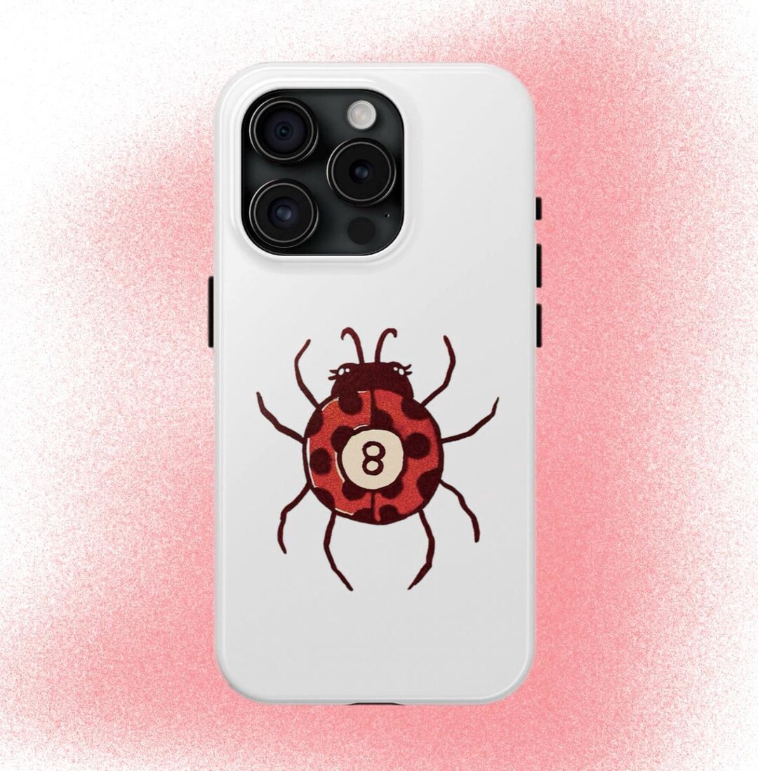 Ladybug 8 Ball Phone Case Y2K Vintage Cute Bug Grunge Gothic Cool Girl ...