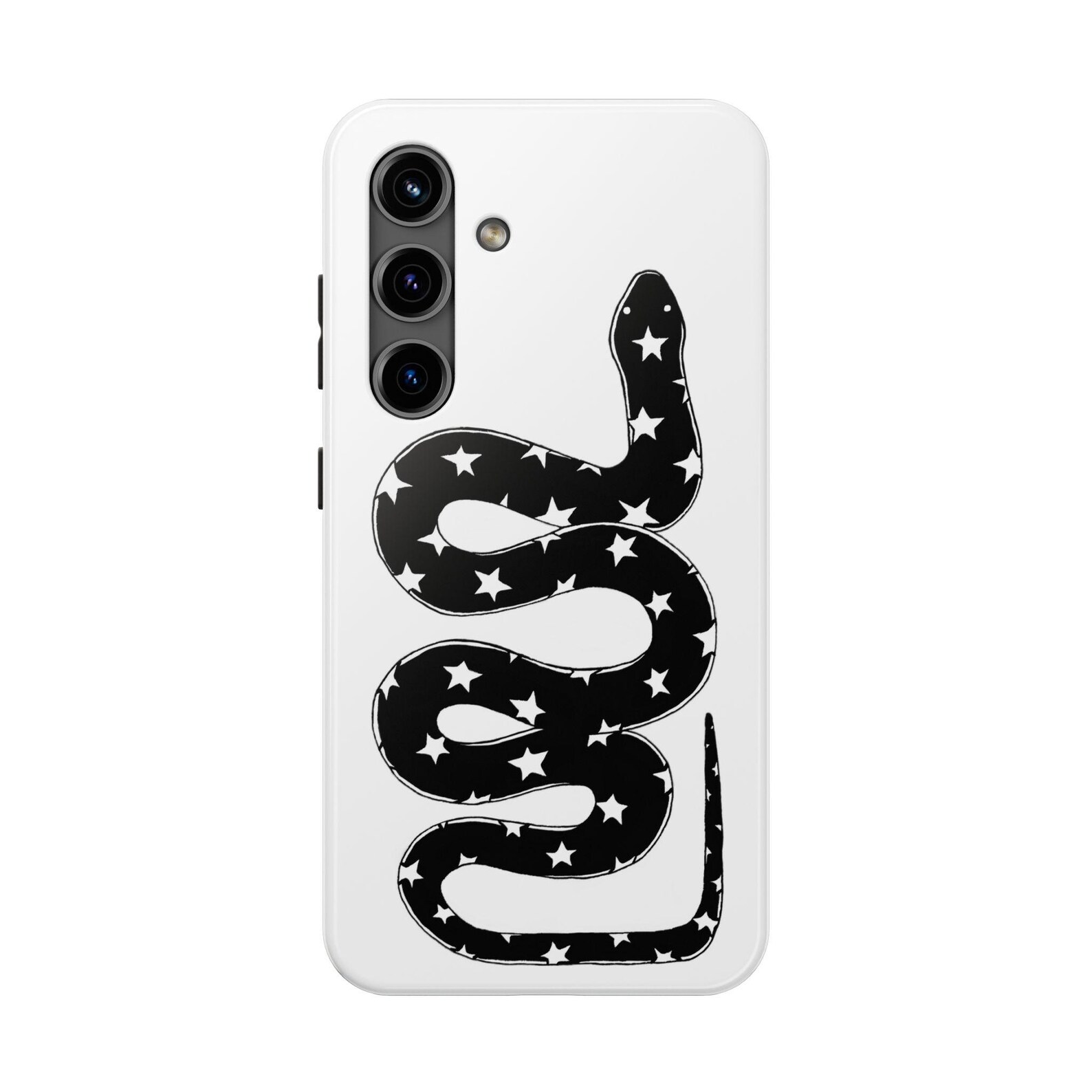 Black Star Snake Phone Case Cute Y2K Celestial Grunge Gothic Cool Girl ...