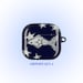Navy Blue Star Goldfish AirPod Case, Y2K Coastal Grunge Cover, Cute ...