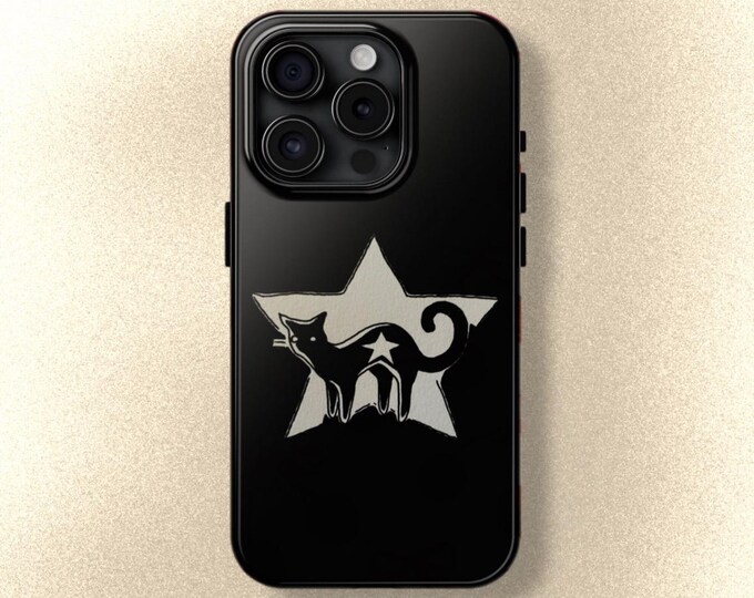 Y2K Stars Phone Case Emo Style Cover Fit for iPhone 14 Pro, 13, 12, 11 ...