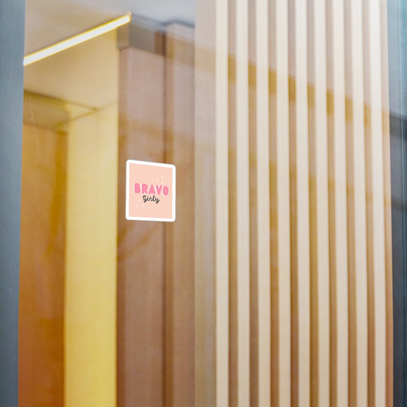 Bravo Girl Sticker, Bravo Fan Decal - Etsy