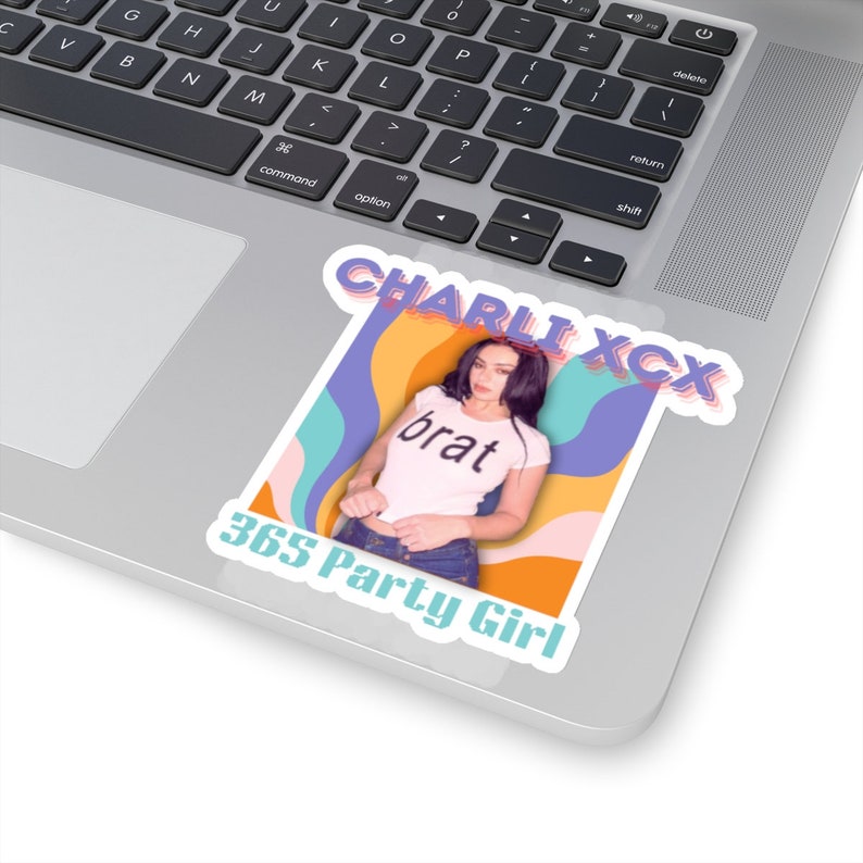 Charli XCX Brat Party Girl Sticker - Etsy