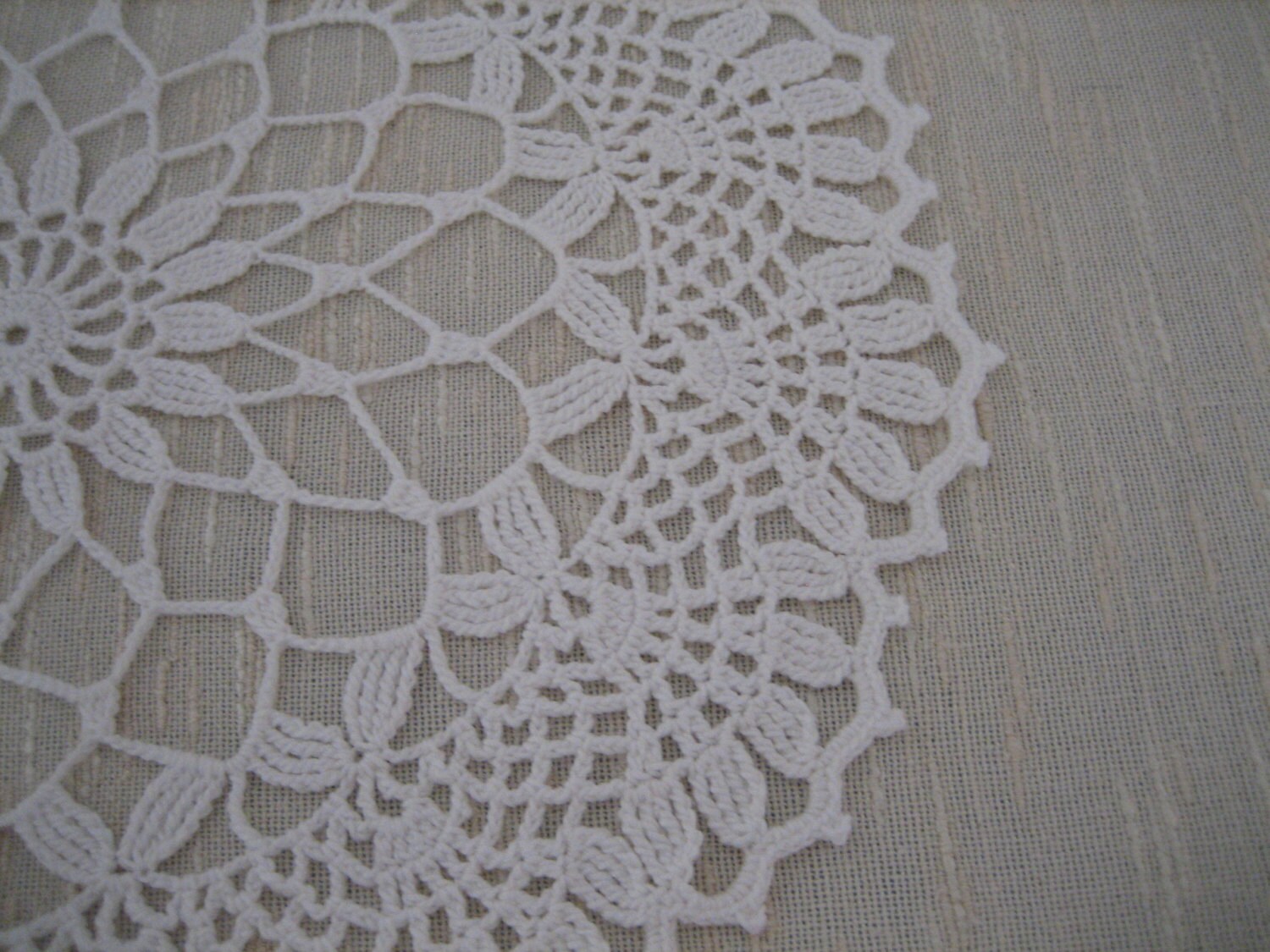 Gorgeous Handmade Doily, White, Ready to Mail, Home Fashion - Etsy