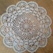 Hand Crochet, Light Grey Doily, New and Ready - Etsy