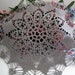 Grey, Dainty Crochet Doily, New New! - Etsy