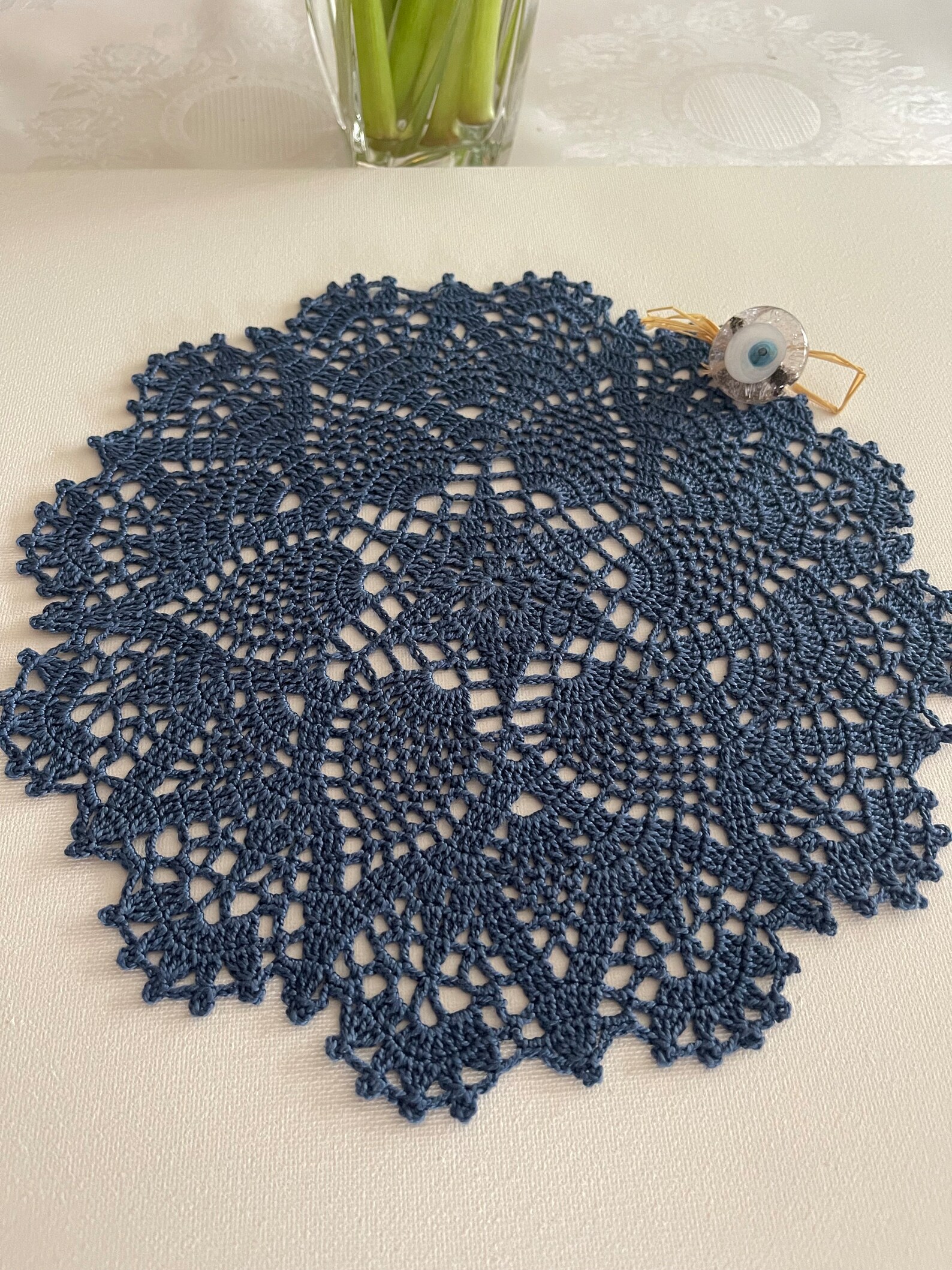 Handmade Vintage Style Doily New - Etsy