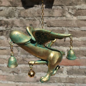 Ancient Roman Tintinnabulum - Unique Winged Phallus Bell Statue - Etsy